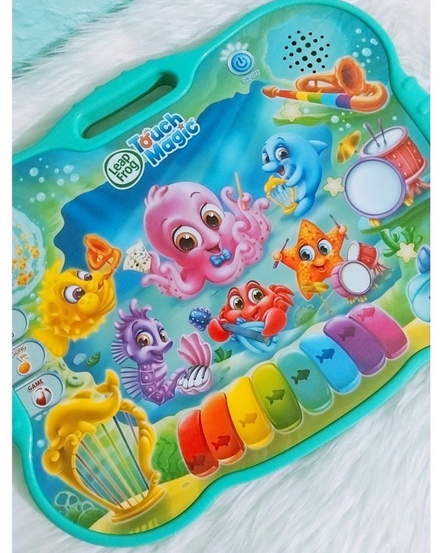 LeapFrog Touch Magic Ocean Music School, Babies & Kids, Infant Playtime ...