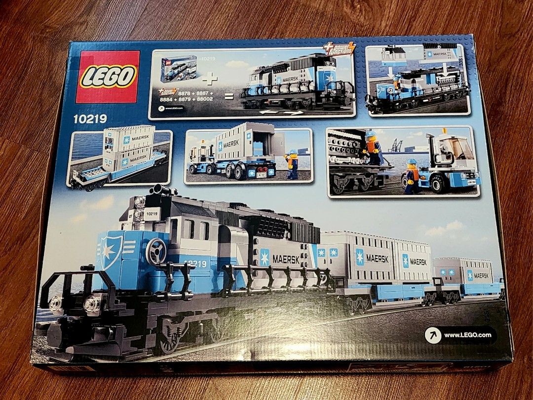 Lego 10219 Maersk Train, 興趣及遊戲, 玩具 & 遊戲類 - Carousell