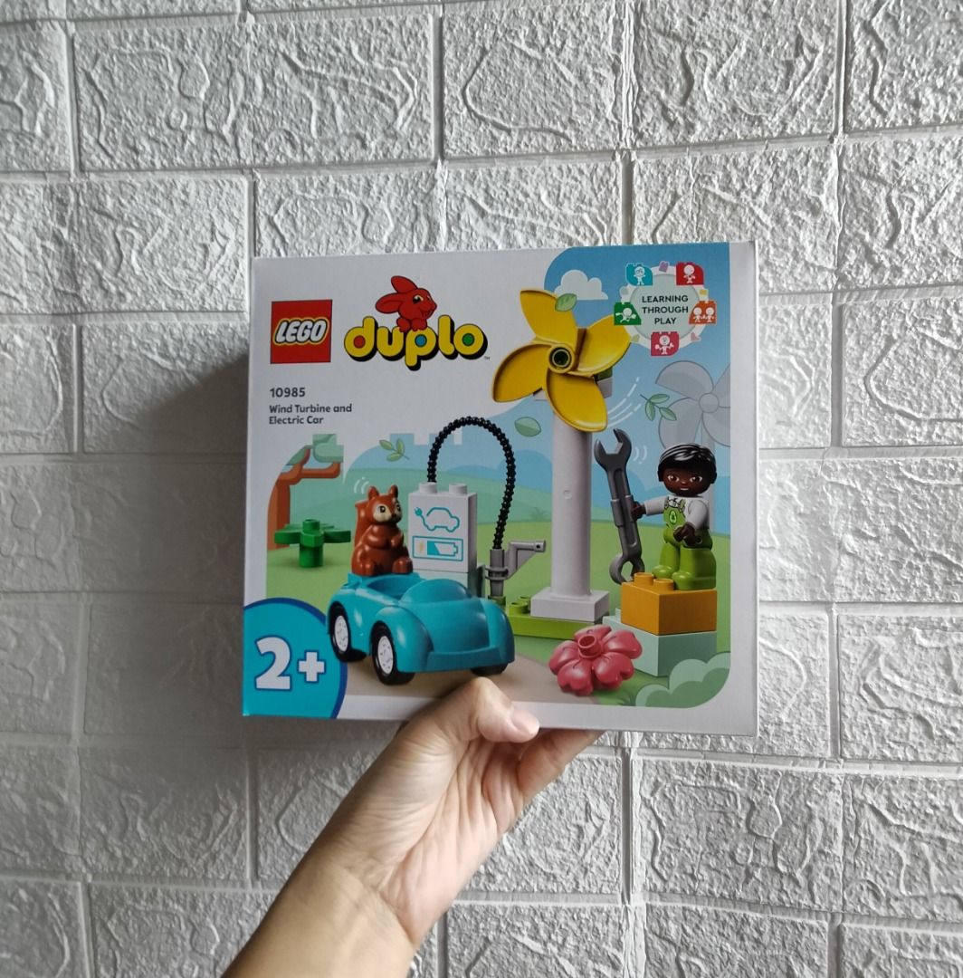 LEGO 10985 duplo wind turbine and electric car, Babies & Kids, Infant ...