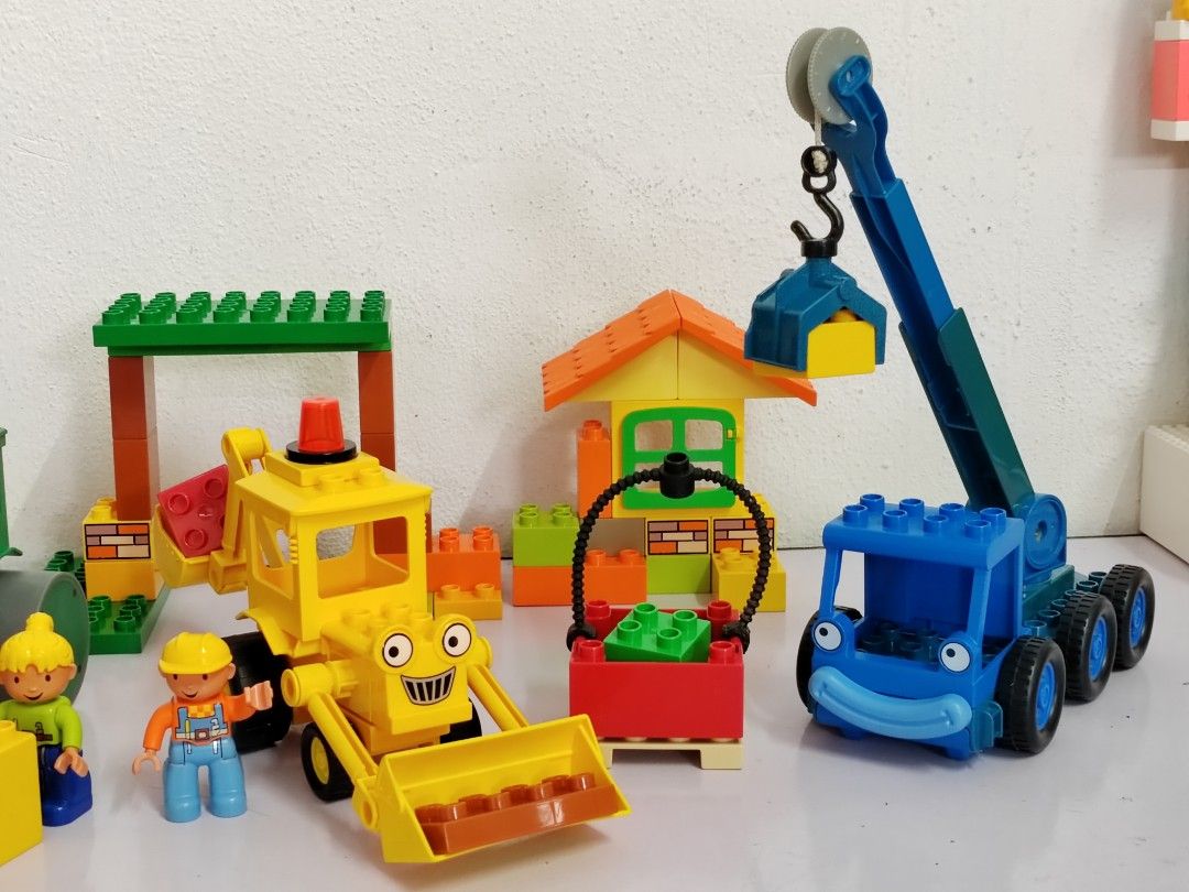 Lego duplo Bob the Builder 3289 Muck and Roley in the Sunflower Factory ...