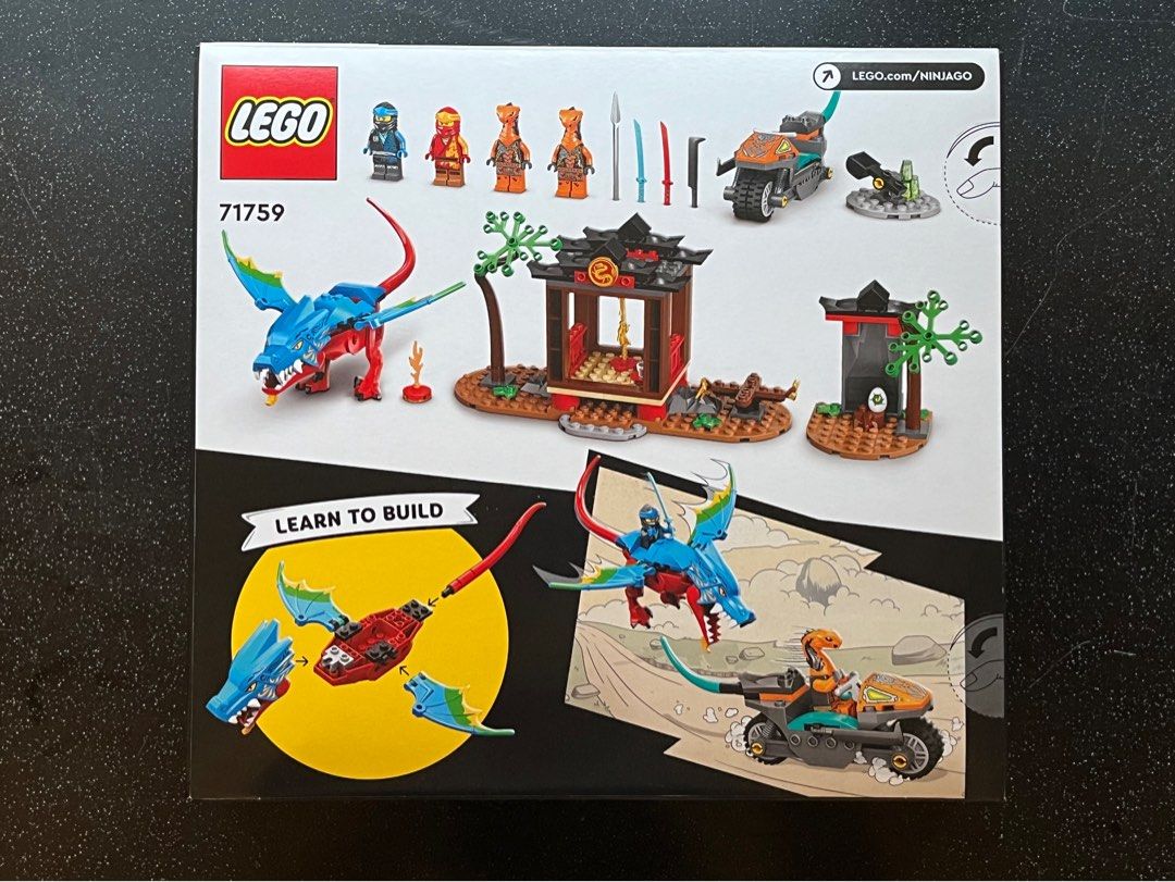 LEGO NINJAGO 71759 - Ninja Dragon Temple, Hobbies & Toys, Toys & Games ...