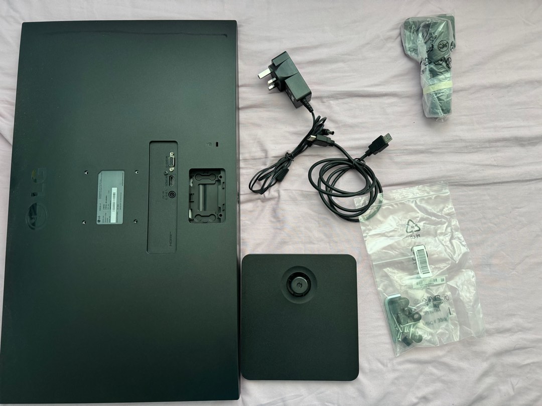 LG 27MP400-B 27 inch 1080p 75hz Monitor + Free Vertical Stand Mount ...