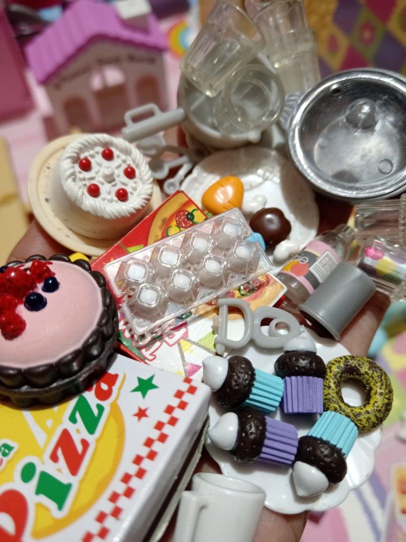 Licca doll set miniature licca baby Takara tomy vintage Japan ...