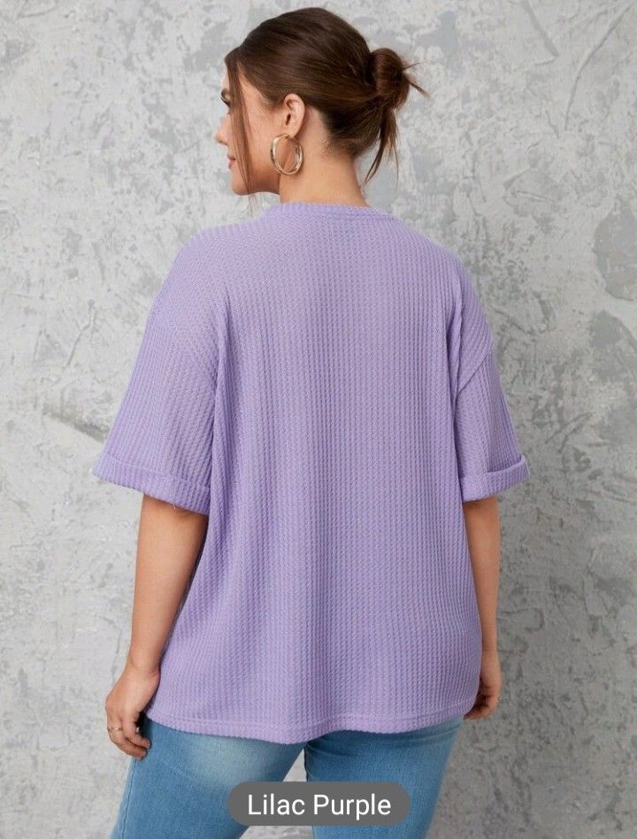 Lilac top, Women's Fashion, Tops, Shirts on Carousell