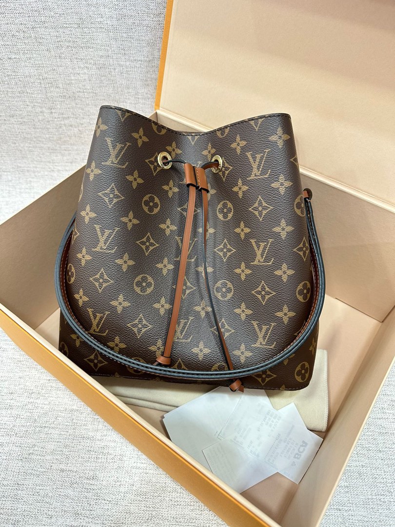 Louis Vuitton Neo noe caramel full set 2022, Barang Mewah, Tas & Dompet ...