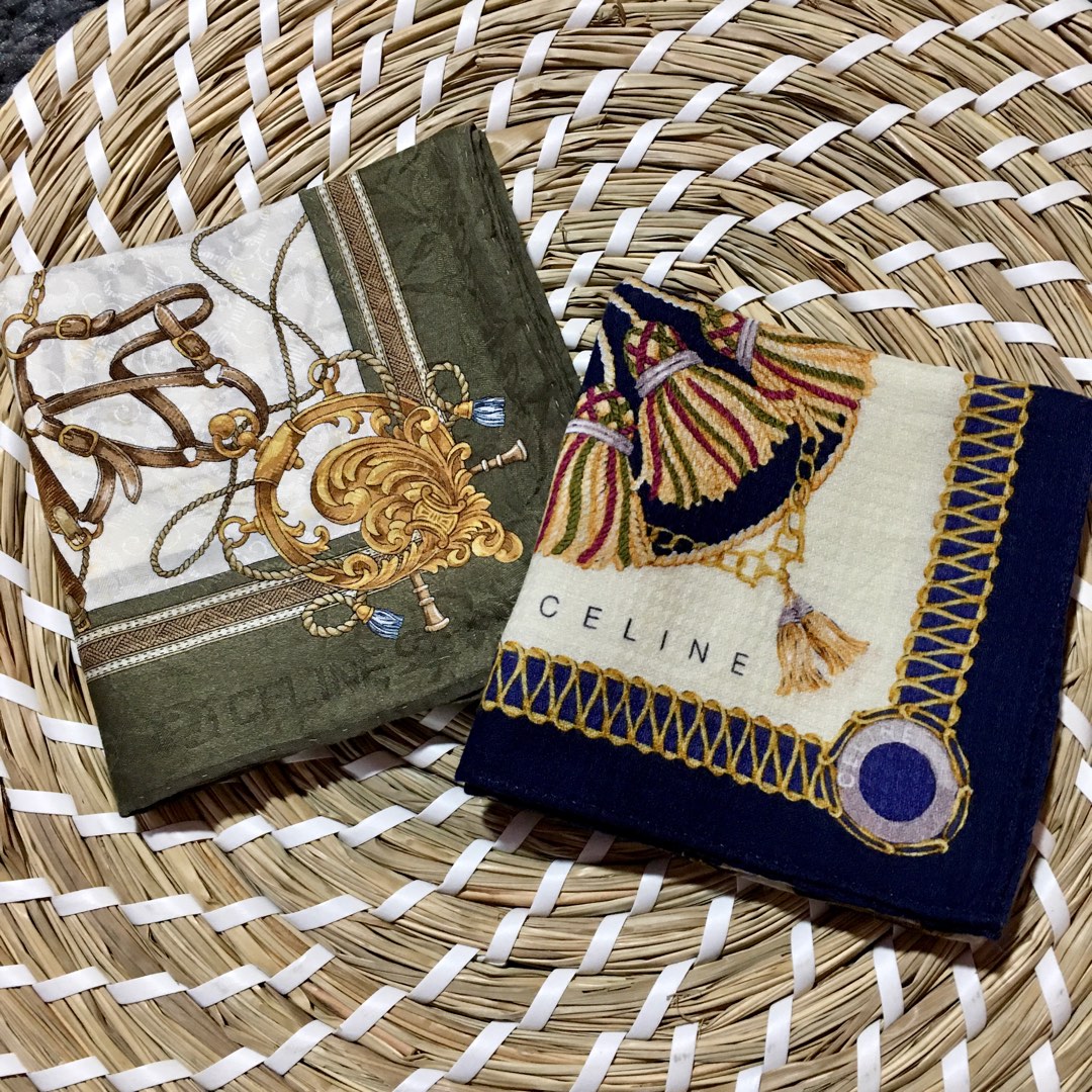 Luxury handkerchief bundle (CELINE SET), Women's Fashion, Watches ...