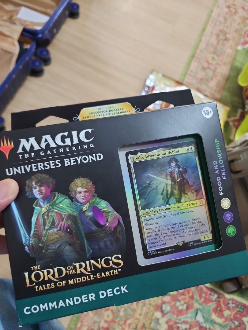 Magic the gathering lotr comander deck, Hobbies & Toys, Toys & Games on ...