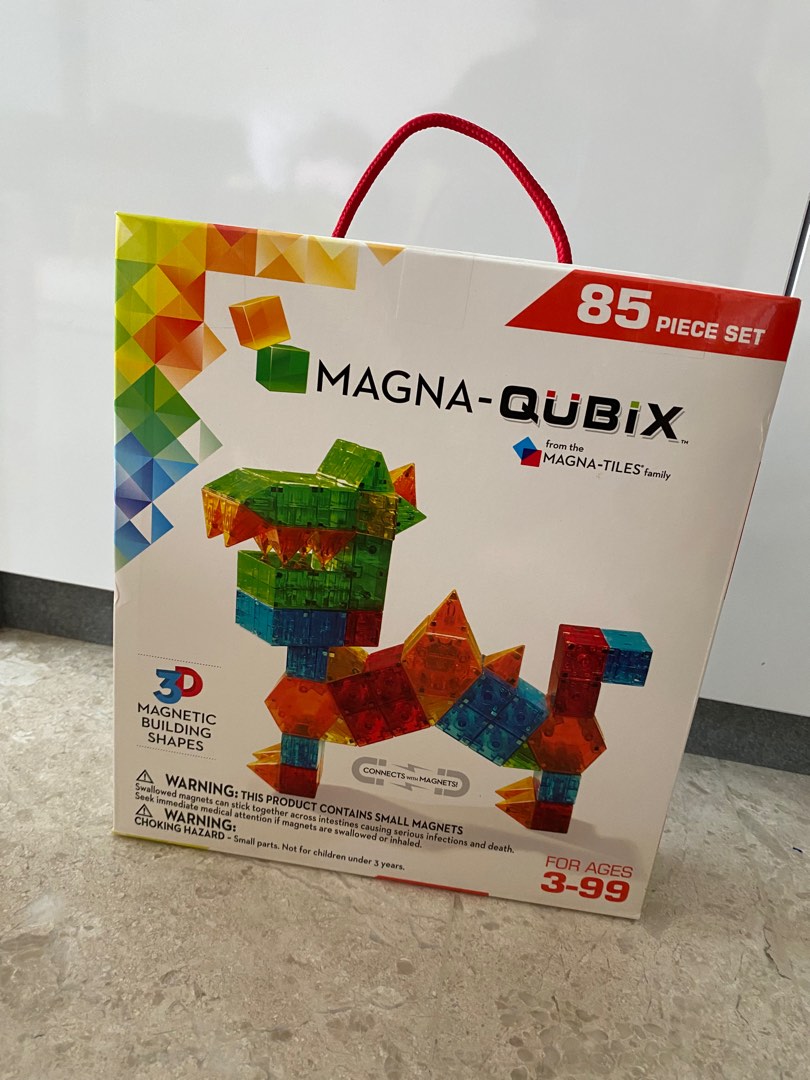 Magna Qubix. Magnetic building shapes, Hobbies & Toys, Toys & Games on ...