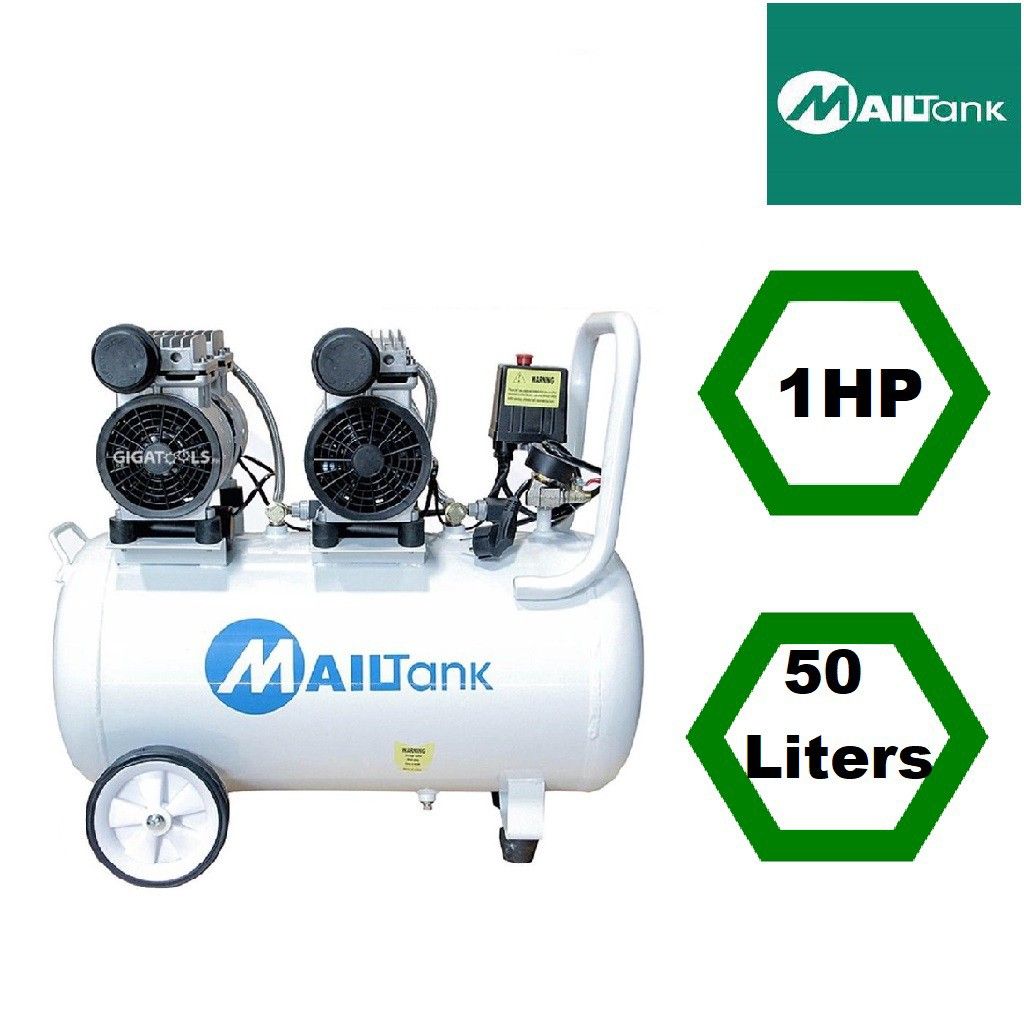 Mailtank Air Compressor 50 liters 1HP, Commercial & Industrial ...