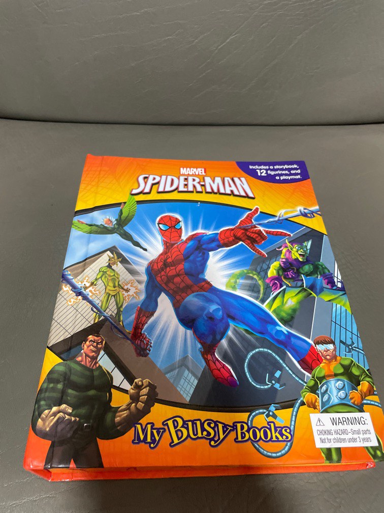 Marvel Spiderman Busy Book, Hobbies & Toys, Books & Magazines, Children ...