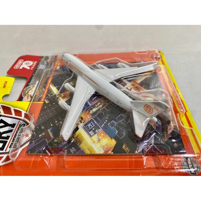 Matchbox BOEING 747 400 AIRLINER White Transporter Sky Busters ...