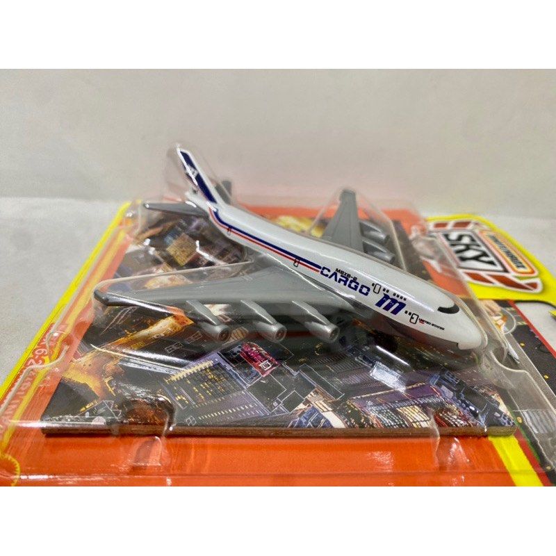 Matchbox MBX 6-2 AIRLINER White Grey Cargo Transporter Sky Busters ...