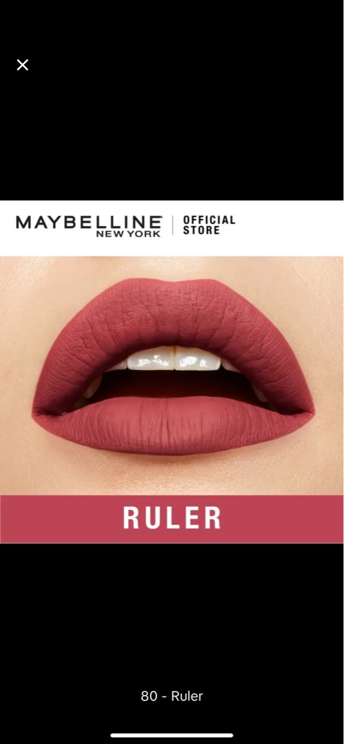 Maybelline Super Stay Matte Ink (Ruler), Beauty & Personal Care, Face ...