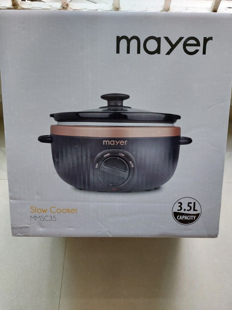 Mayer Slow Cooker MMSC35, TV & Home Appliances, Kitchen Appliances ...