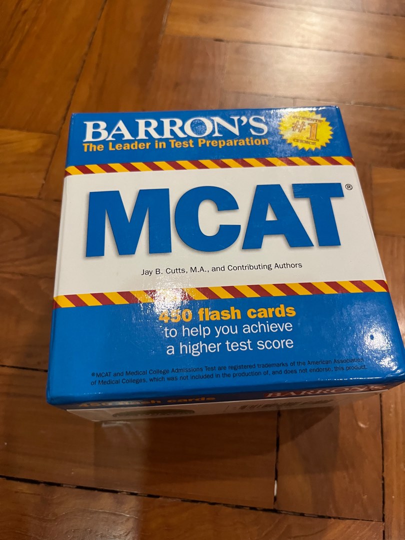 MCAT flash cards, Hobbies & Toys, Books & Magazines, Textbooks on Carousell