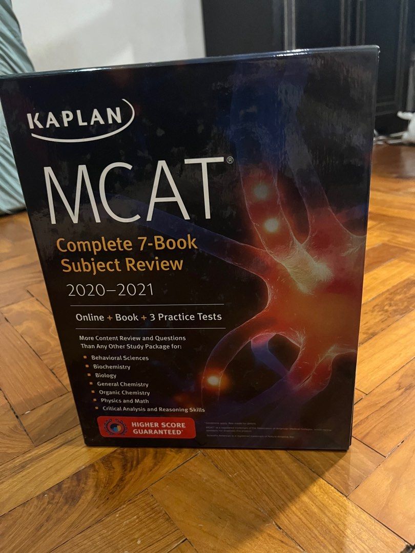 MCAT KAPLAN Textbooks (complete set), Hobbies & Toys, Books & Magazines ...