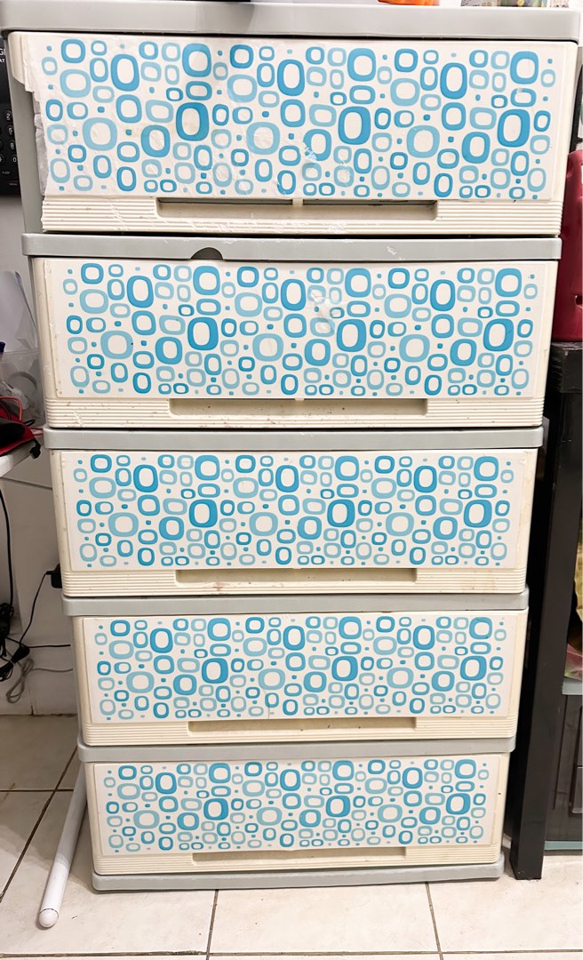 Megabox 5 layer large cabinet drawer, Furniture & Home Living ...