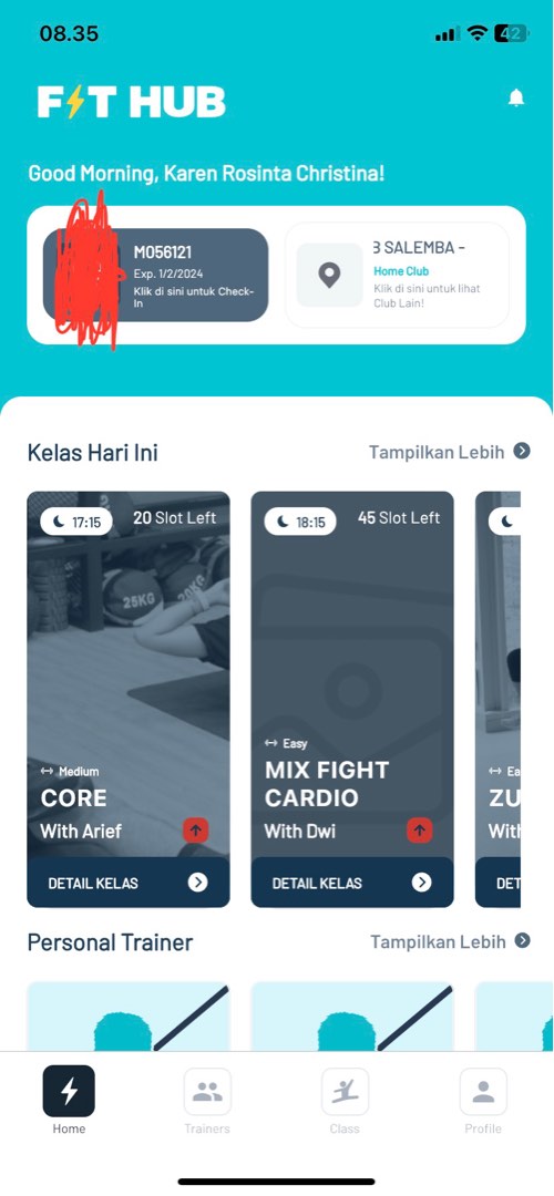 Membership Gym FitHub, Jasa, Lainnya di Carousell
