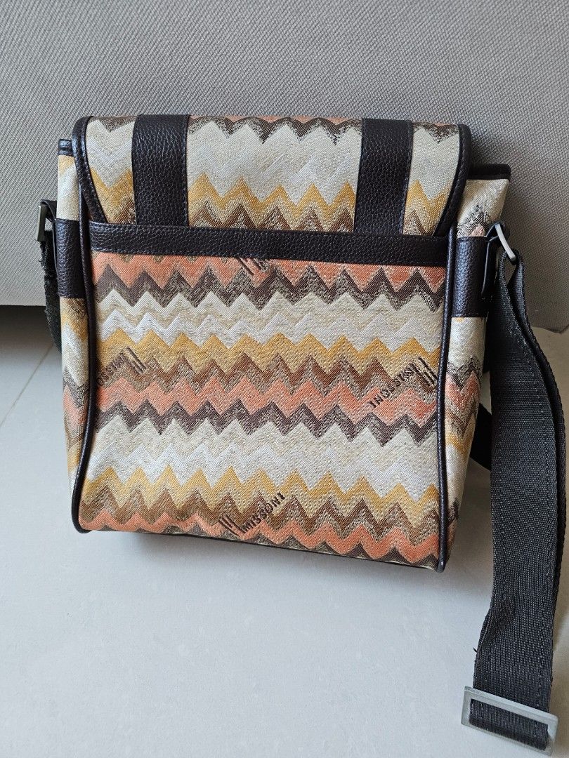 Missoni Classic Logo Name Bag Unisex luxury designer, Women's Fashion ...