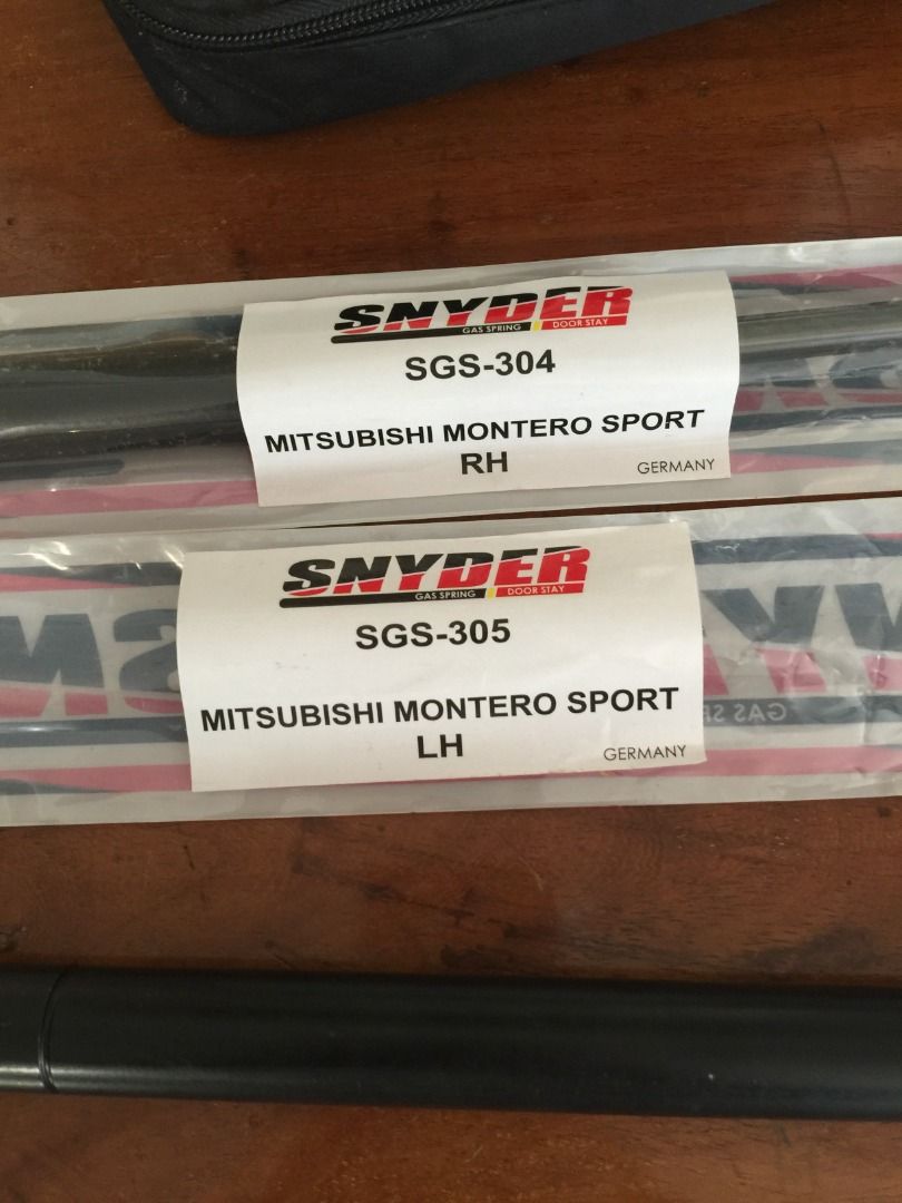 MITSUBISHI MONTERO SPORTS rear gate struts, Car Parts & Accessories ...