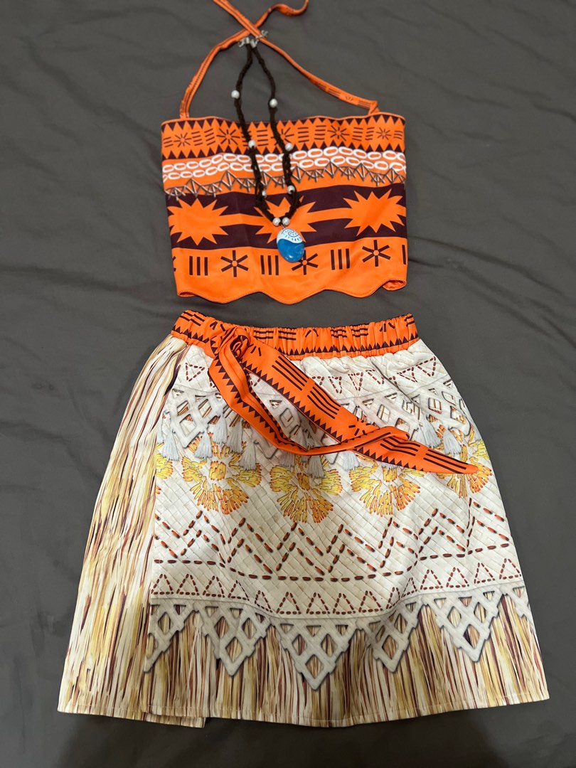 Moana Costume, Babies & Kids, Babies & Kids Fashion on Carousell