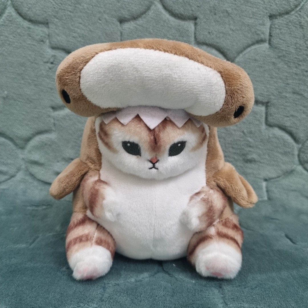 Mofusand Same Nyan Cat Hammerhead Shark Small Plush, Hobbies & Toys ...