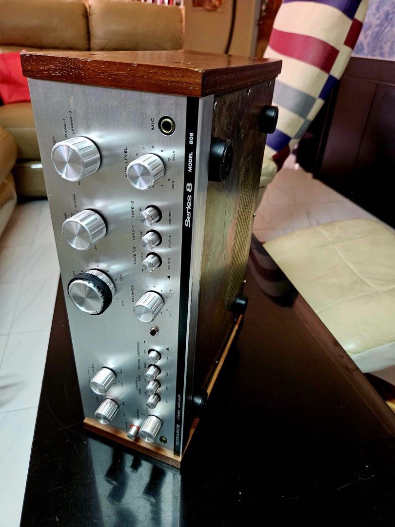 MONARCH Model 808 Stereo Amplifier - Made in Japan, Audio, Other Audio ...
