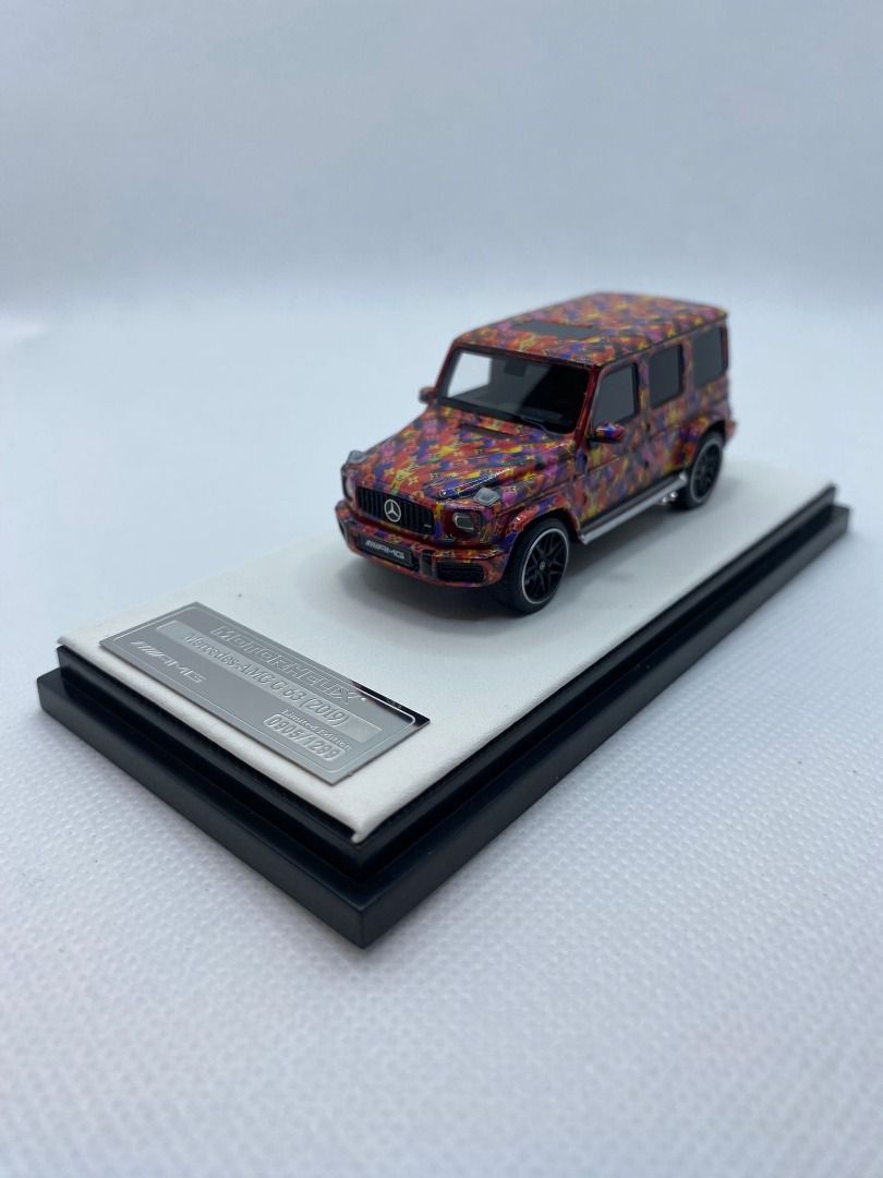 Motorhelix 1:64 Mercedes-Benz AMG G63 LV Livery / Blue, Hobbies & Toys ...