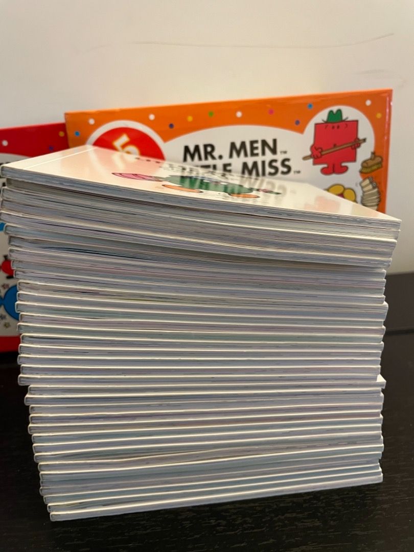 Mr Men & Little Miss, box set of 35 booklets, 興趣及遊戲, 書本 & 文具, 小說 & 故事書 ...