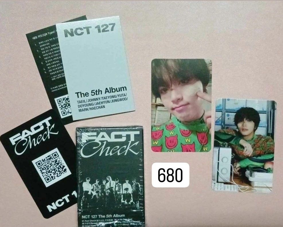 nct 127 fact check qr ver nemo version taeyong jaehyun mark lee doyoung ...