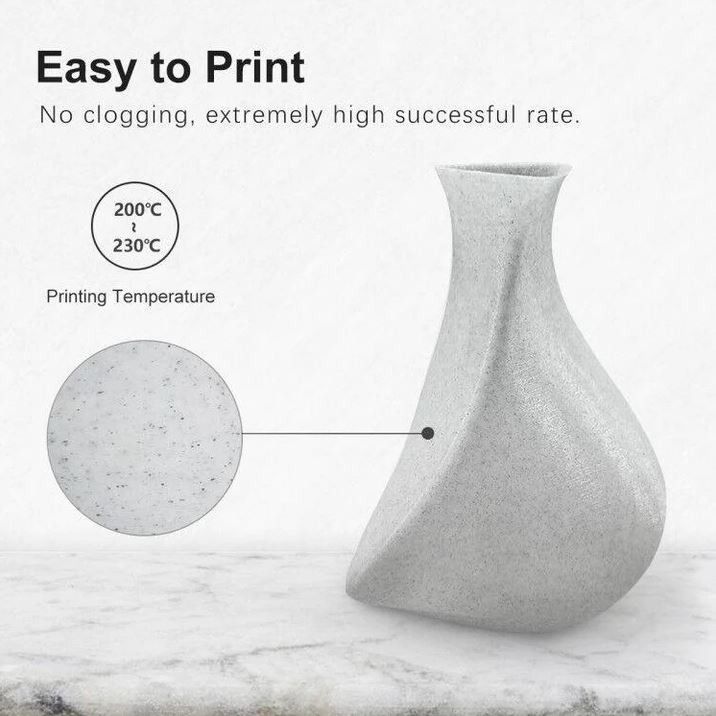 (New!) qwensy PLA Marble 3D Printing Filament - Create Stunning Marble ...
