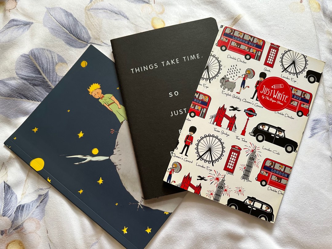 Notebooks variety of designs (Paperstone London Design, Little Prince ...