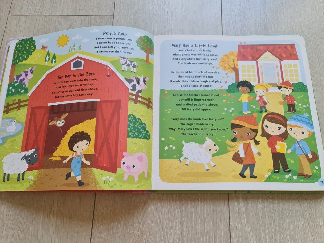 Nursery rhymes Children Book, Hobbies & Toys, Books & Magazines ...