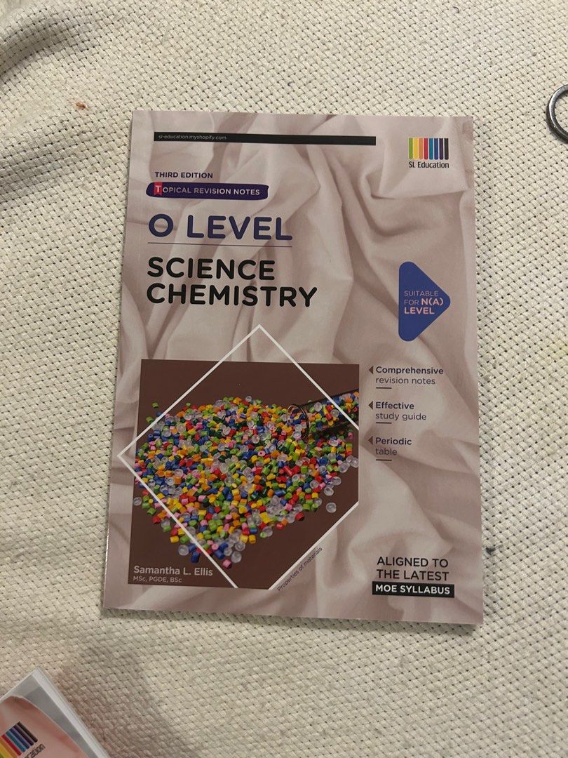 O LEVEL SCI (CHEM,BIO) MATH QUICK NOTES, Hobbies & Toys, Books ...