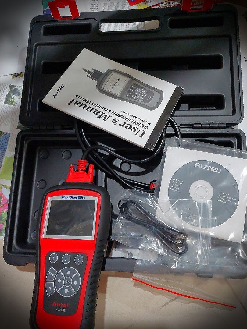 OBD II / EOBD Autel MaxiDiag Elite, Car Accessories, Electronics ...