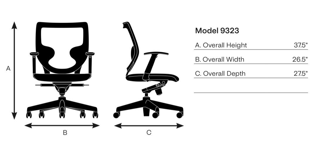Original Keilhauer Simple 9323 Swivel Chairs (2nd Hand Office Chairs ...
