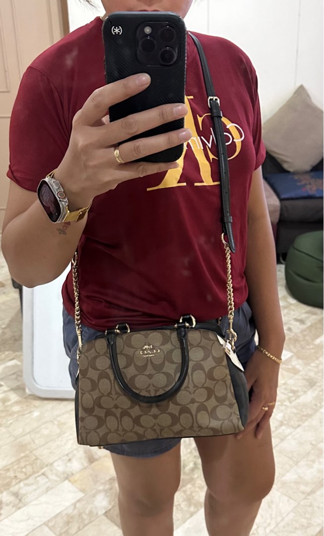 Original Pre-loved 2 way coach bag, Women's Fashion, Bags & Wallets ...