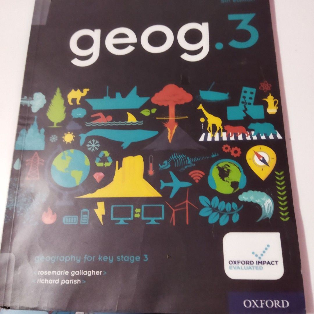OXFORD Geog 3. Key Stage 3, Hobbies & Toys, Books & Magazines ...