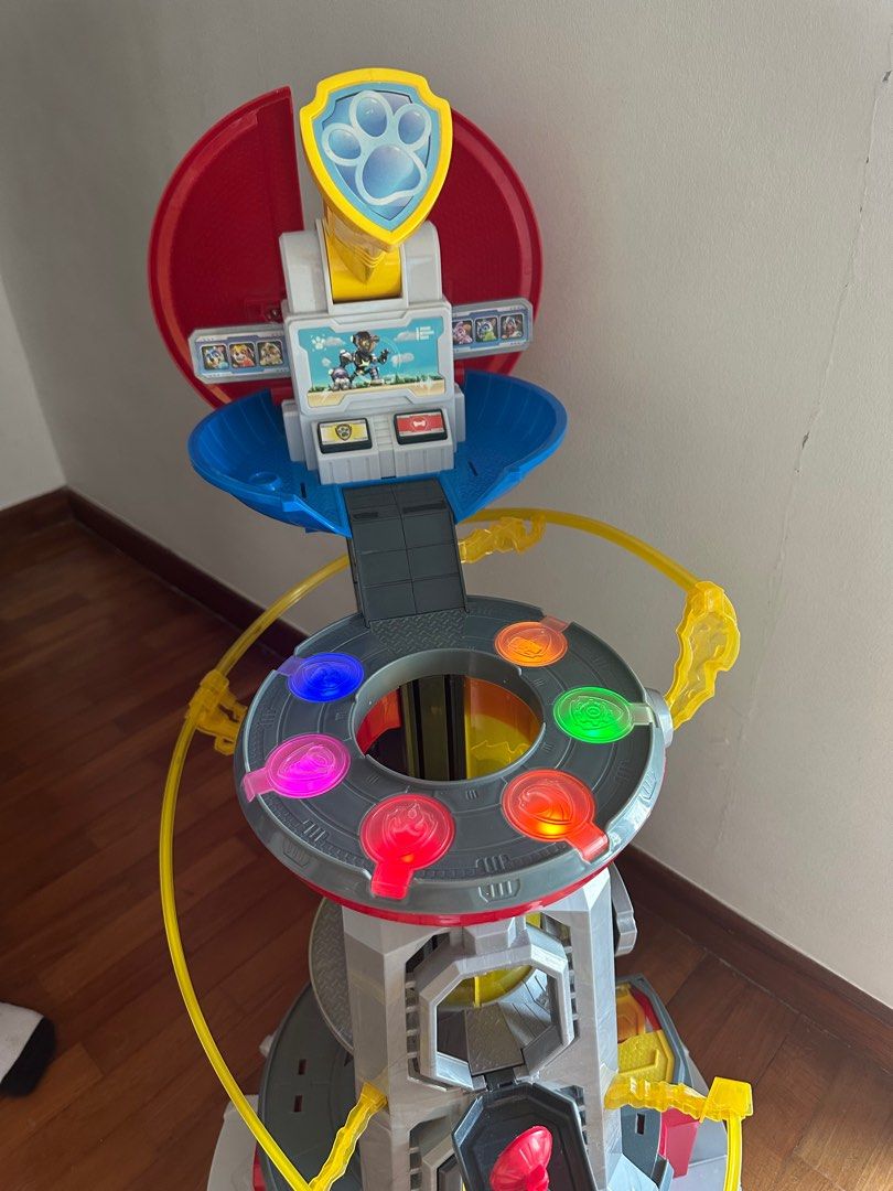 Paw Patrol Mighty Pups Lookout Tower Playset, Hobbies & Toys, Toys ...