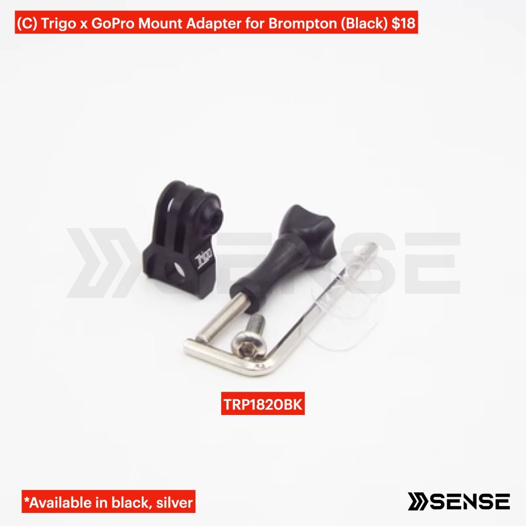 Peak Design x Trigo Phone Mount for Brompton, Sports Equipment ...