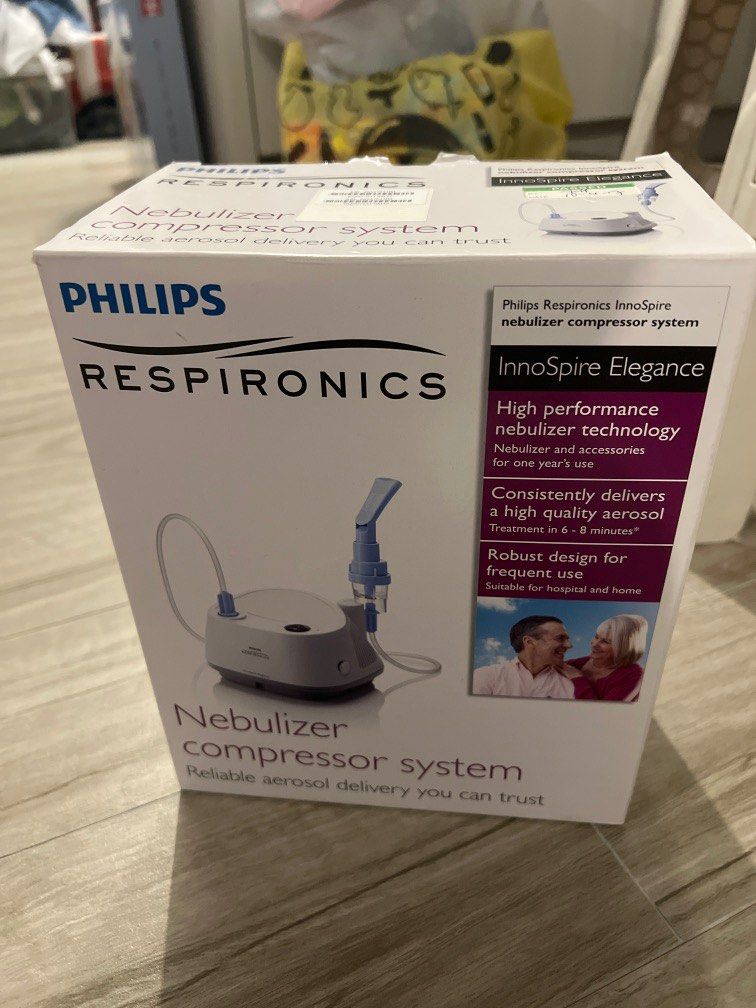philips respironics compressor system 藥物霧化器, 健康及營養食用品, 醫療用品和工具 - Carousell