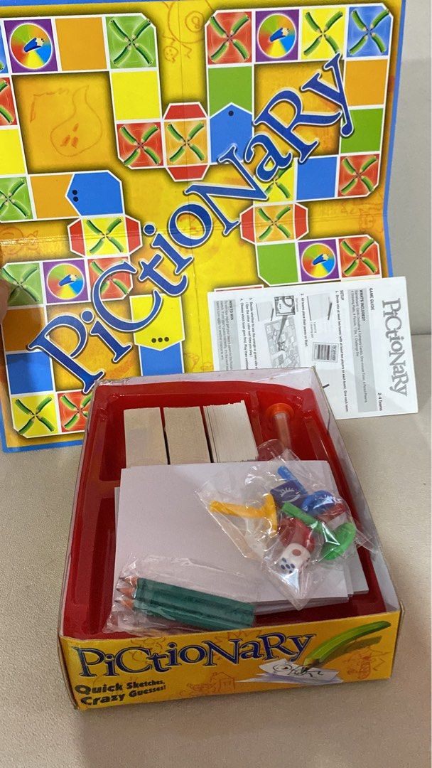 Pictionary Boardgame, Hobbies & Toys, Toys & Games on Carousell