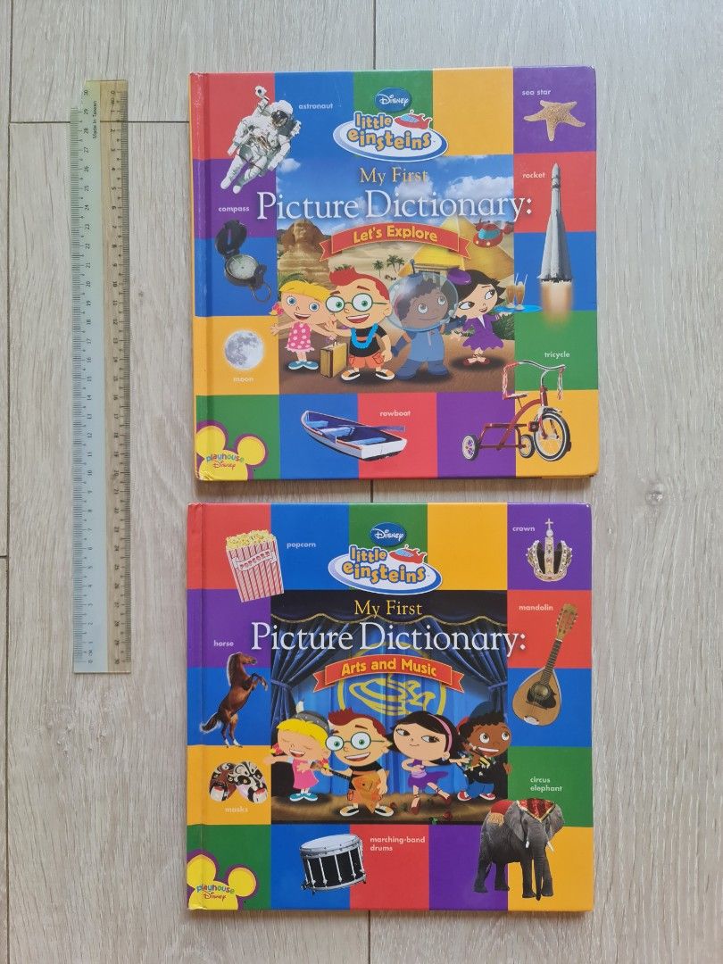 Picture dictionary Children Books, Little Einsteins book set of 2 ...