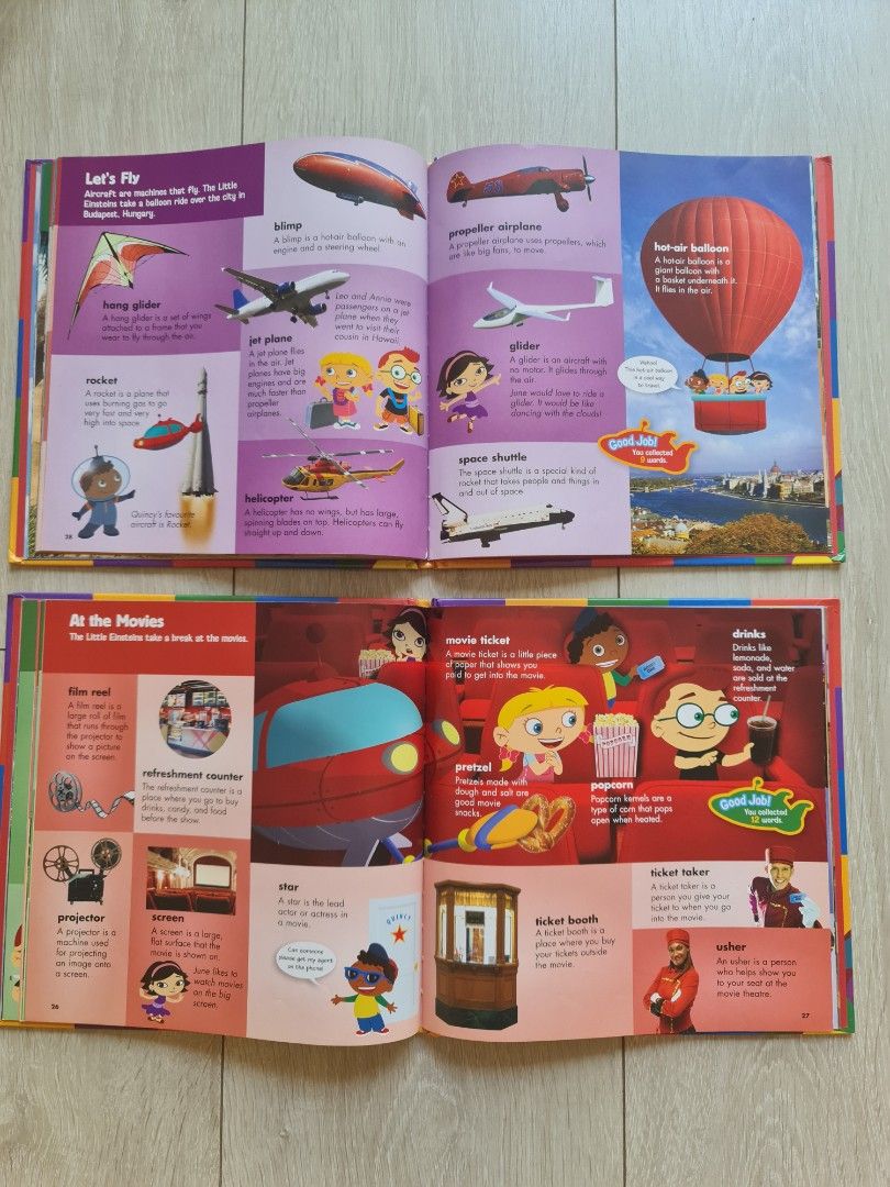 Picture dictionary Children Books, Little Einsteins book set of 2 ...