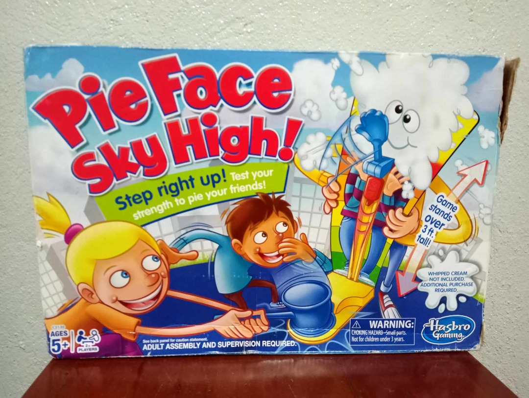 Pie Face Sky High by Hasbro, Hobbies & Toys, Toys & Games on Carousell