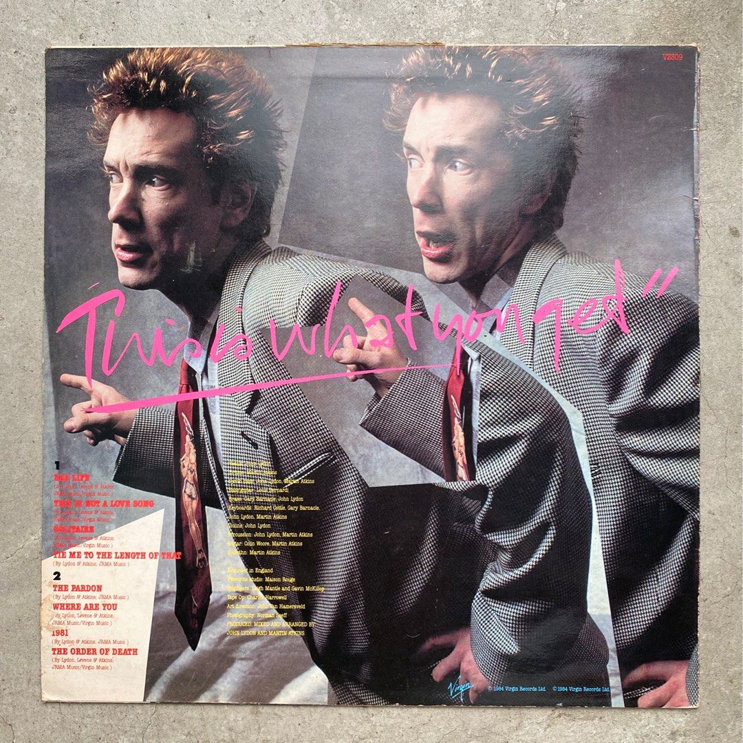 (PIL )Public Image Limited - This Is What You Want... This Is What You ...