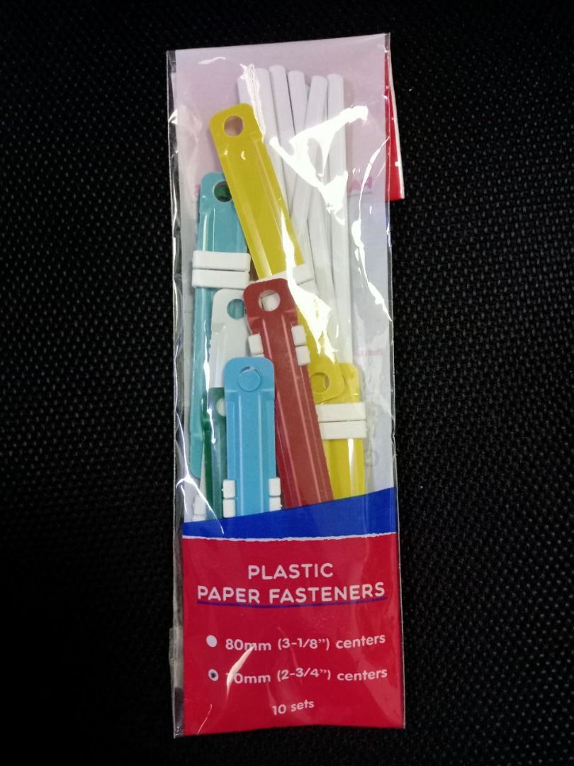 Plastic Fasteners, Hobbies & Toys, Stationary & Craft, Stationery ...