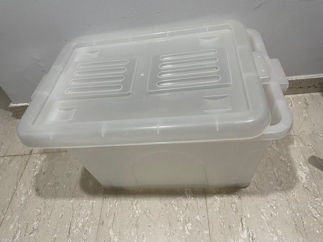 Plastic Storage Box, Furniture & Home Living, Home Improvement ...