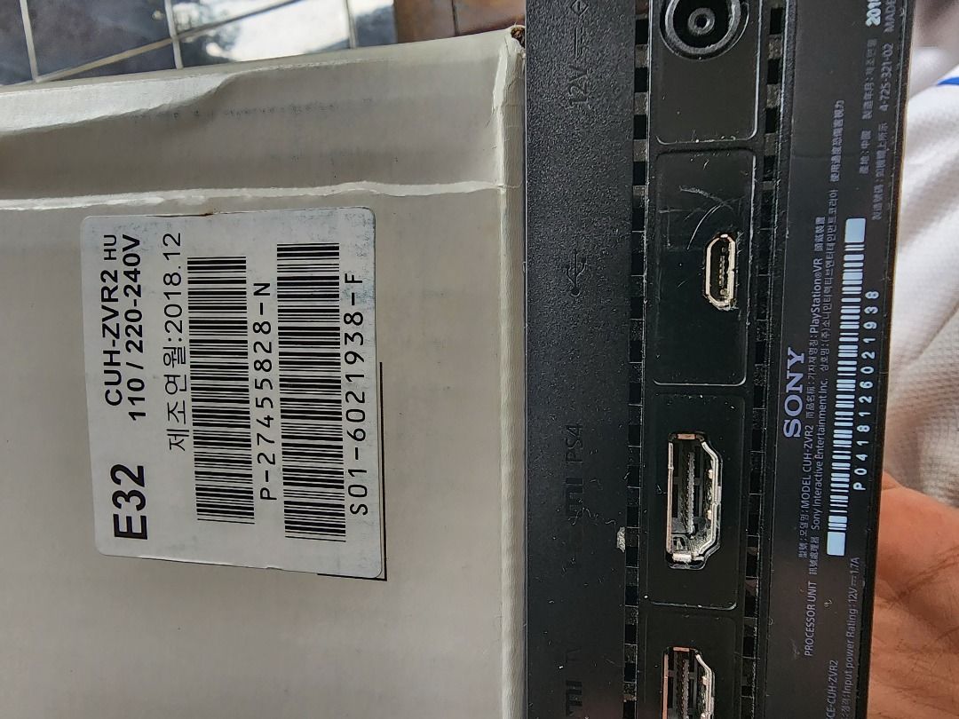 PlayStation PS PS4 PS5 VR Gen 2 CUH-ZVR2 Fullset Plus Camera 00, Video Game, Aksesori di Carousell