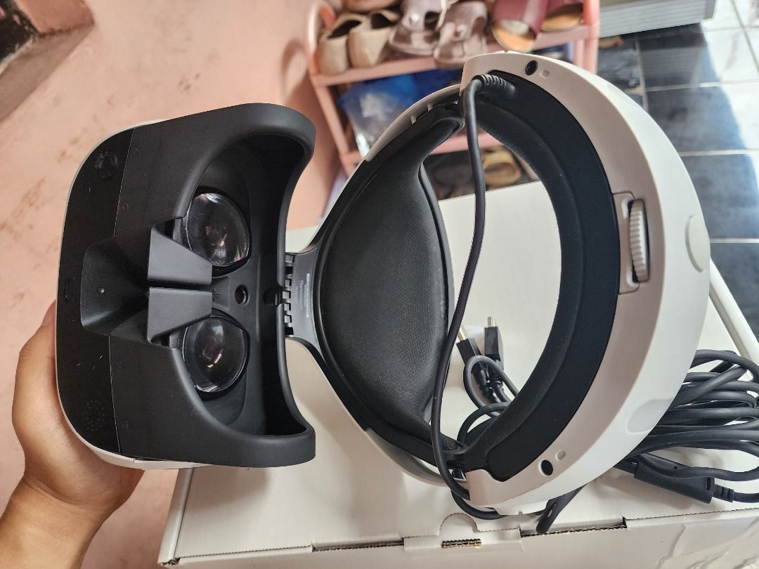 PlayStation PS PS4 PS5 VR Gen 2 CUH-ZVR2 Fullset Plus Camera 00, Video Game, Aksesori di Carousell
